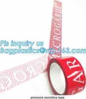 China Security void tape,Tamper Evident Security Void Tapes,Red Tamper Evident Void if Opened Security Tape PET Backing Materi for sale