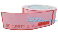 China Waterproof Anti-Theft Security Void Tamper Evident Box Seal Adhesive Tape,Tamper Evident Adhesive Void Security Tape for sale