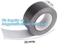 China Heavy Duty Matt Cloth Gaffer Tape with White and Black Colour No Residue Perfect Alternative to Duct Tape bagease packag for sale