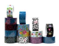 China Custom printed duct tape gaffer tape,OEM with any sizes and colors cloth adhesive duct tape,Reflective Silver Duct Tape for sale