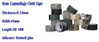 China Multi design camouflage cloth adhesive duct tape for outdoors,Camouflage Casting Butyl Tape,Camo Outdoor Camouflage Tape for sale