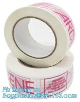 China Crystal bopp packing transparent adhesive tape with logo,Bopp packing tape / BOPP packaging tape / Carton sealing tape for sale