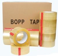 China Custom Logo Printed reinforcement bopp packing tape made in China,Crystal Clear Box Sealing Bopp Tape for Carton Tape Di for sale