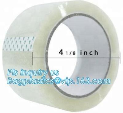 China Factory wholesale made in china transparent clear bopp adhesive tape for carton box packing,dhesive packing bopp tape wi for sale