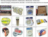 China 48mm Transparent Clear BOPP Packing Tape,custom Bopp packing tape, clear white green packing tape,Clear Packing Adhesive for sale