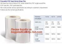China PE Shrink Film White 4m x 50m 210um,Automatic POF Film Heat Shrink Wrap,Food Grade POF shrinkable label Shrink Film pack for sale