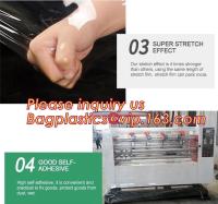 China PVC packaging film pvc cling film wrap film clear wrapping plastic Stretch Film/ pvc stretch Wrapping Film Roll Cast PVC for sale