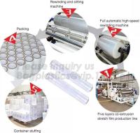 China PVC packaging film pvc cling film wrap film clear wrapping plastic Stretch Film/ pvc stretch Wrapping Film Roll Cast PVC for sale
