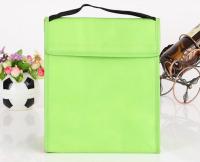 China Promotional non woven aluminium foil insulation cooler lunch bag,Minimalism Waterproof eco-friendly insulation linen coo for sale
