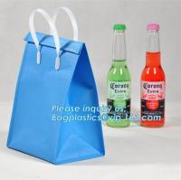 China Lower price good quality non woven heat insulation beer bags,Barrel Double Bottle Insulation Bag Mini Back Milk Bag Larg for sale