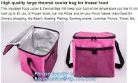 China waterproof oxford insulated cooling Lunch Bags Thermal Bags Insulation Cooler bag Box,custom cartoon tote canvas lunch b for sale