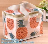 China waterproof oxford insulated cooling Lunch Bags Thermal Bags Insulation Cooler bag Box,custom cartoon tote canvas lunch b for sale