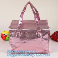 China Reusable aluminium Portable Oxford Cloth Insulation lunch bag Quality Thermal cooler Disposable Office Lunch Bag PACK for sale