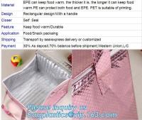 China Reusable aluminium Portable Oxford Cloth Insulation lunch bag Quality Thermal cooler Disposable Office Lunch Bag PACK for sale