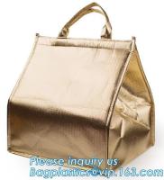 China Food Delivery Aluminium Foil Thermal Insulation thermal bag, Custom Logo cooler bag for food,environmental friendly non- for sale