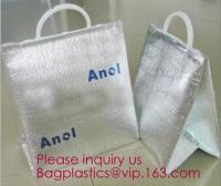 China Customized logo printing insulated food delivery cooler bag,wholesale waterproof food delivery thermal bags bagplastics for sale