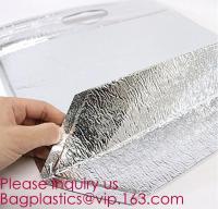 China printing zipper closure 100gsm virgin non woven thermal insulation cooler bag,Cooler bag Soft Thermal Lined Coolers Back for sale