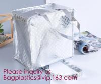 China Hot Sale Reusable PP Non Woven Insulation Thermal Cooler Bag for Cake/Ice Cream/Frozen Food,Pearl cotton insulation alum for sale