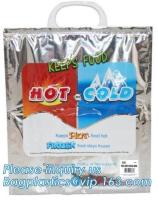 China disposable aluminum foil insulated thermal cooler bag,laminated disposable insulation thermal aluminium foil cooler bag for sale