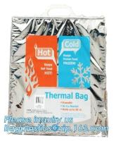 China Aluminum foil insulation thermal non woven Insulated Cooler Bag,Insulated custom large portable cheap fitness food deliv for sale