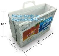 China Laminated kids Tote Wine Bottle Ice Thermal Lunch box Insulated Non Woven Cooler Bag for promotion,Promotional Aluminium for sale