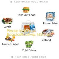 China thermal large ice cooler bag/insulated aluminium foil 600D polyester lunch picnic cooler bags,picnic lunch aluminum insu for sale