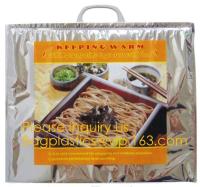 China Packing Customized Insulated Aluminium Foil Cooler Bag Thermal Bag,China suppliers best aluminum foil thermal bags lunch for sale