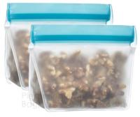 China Leakproof Reusable Storage Bags Extra Thick FDA Grade PEVA k Bags,keep fresh air-tight vacuum sealer bags for food for sale