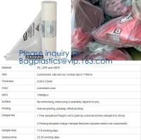 China Plastic Manufacturer Extra Large Heavy Duty Clear Asbestos Garbage Removal Construction Waste Bags, bagplastics, bagease for sale