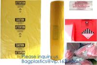 China Plastic Manufacturer Extra Large Heavy Duty Clear Asbestos Garbage Removal Construction Waste Bags, bagplastics, bagease for sale