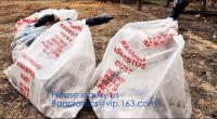 China Plastic Manufacturer Extra Large Heavy Duty Clear Asbestos Garbage Removal Construction Waste Bags, bagplastics, bagease for sale