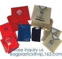 China Hazardous Waste Yellow Plastic Bag Asbestos Garbage Bag,large size thicker LDPE asbestos remove bags,asbestos garbage ba for sale