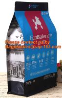 China Pet Food Feed Packaging Bag Stand Up Pouch With Zipper Top, Food Pouch Pet Food Packaging Bag for sale