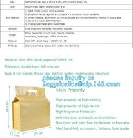 China Cookie Standup Bolsas De Papel Para Comida Horizontal Snack Packaging Bags Biodegradable Kraft Paper Pouch for sale