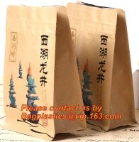 China Foil Kraft Paper Bag Coconut Packaging Bags Doypack With Window, 500g 1kg 16oz customized ziplock packaging for sale