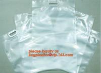 China 1 Kg 2 Kg 5 Kg Rice Packaging Bag With Handle Bags For Rice Packaging, Eco Friendly Square Bottom Strong for sale