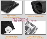 China Square Flat Bottom Packaging Bag Craft Paper Eco Friendly Stand Up Biodegradable Pouch For Food With Window for sale