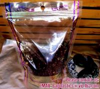 China Square Flat Bottom Packaging Bag Craft Paper Eco Friendly Stand Up Biodegradable Pouch For Food With Window for sale