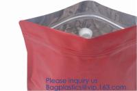China Square Bottom Pouches Zipper Foil Flat Bottom,Food, Dry Fruit, Snack, Nuts, Cookie, Biscuit, Candy, Sugar for sale