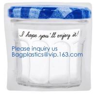 China Customized Shaped Food Container Bag Mason Bottle Modeling Zippers Storage Snacks pouch bags for sale