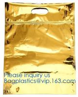 China Qual Seal Flat Bottom Stand Up Pouch Slide Zipper With Side Gusset, Metalized 8 Side Seal Food Pouch bags for sale
