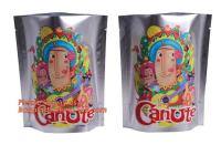 China Matte Finish Metalized Foil K Stand Up Packaging Bag For Dry Fruits Packaging Pouch, Metalized Foil Fish bag for sale