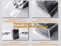 China Foil Pouch Standing Up Spice Bag Clear Window Food Packaging Bag Metalized Stand Up Pouch With Zipper for sale