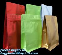China Foil Food Packaging Metallized Zipper Standing Up Pouch Bag, Foil Lined, High Barrier, Moisture Proof for sale