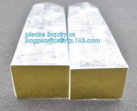 China Self Adhesive Opp Pp Bopp Pe Square Bottom Clear Packing Plastic Bags, Cello Polypropylene Pouch Bags for sale