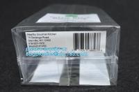 China Self Adhesive Opp Pp Bopp Pe Square Bottom Clear Packing Plastic Bags, Cello Polypropylene Pouch Bags for sale