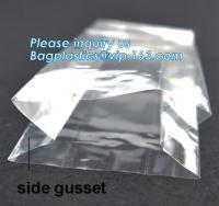China PP Packaging Square Bottom Pouch Bags, Opp Square Bottom Bag Clear Cello Cellophane Plascit Gift Bag Bagease for sale