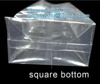 China Cello Party Transparent Opp Square Block Bottom Bags, Runtz Mylar Bags Child Resistant Ziplock Stand Up Pouch for sale