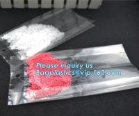 China Zipper seal, zip seal, slider seal Square Block Bottom Bags With Side Gusset, Bopp Block Flat Bottom Bag for sale