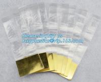 China Zipper seal, zip seal, slider seal Square Block Bottom Bags With Side Gusset, Bopp Block Flat Bottom Bag for sale